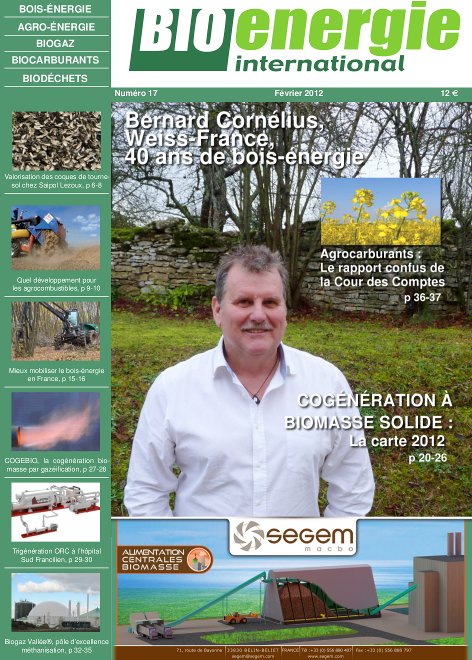 Bioénergie international n°17 – Février 2012 – MAGAZINE ET PORTAIL ...