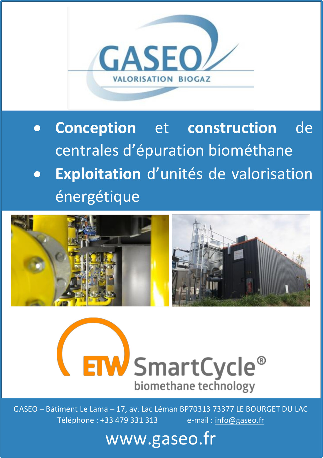 Gaséo – MAGAZINE ET PORTAIL FRANCOPHONE DES BIOÉNERGIES